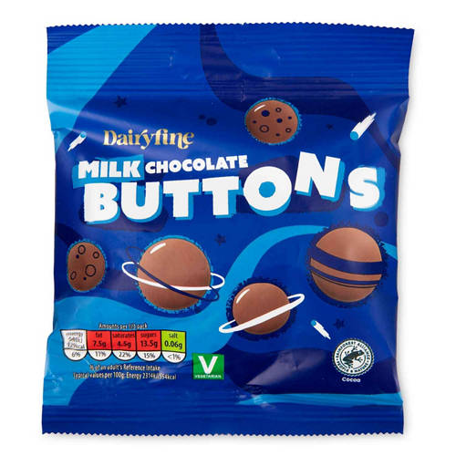 Milk Chocolate Buttons | ALDI UK